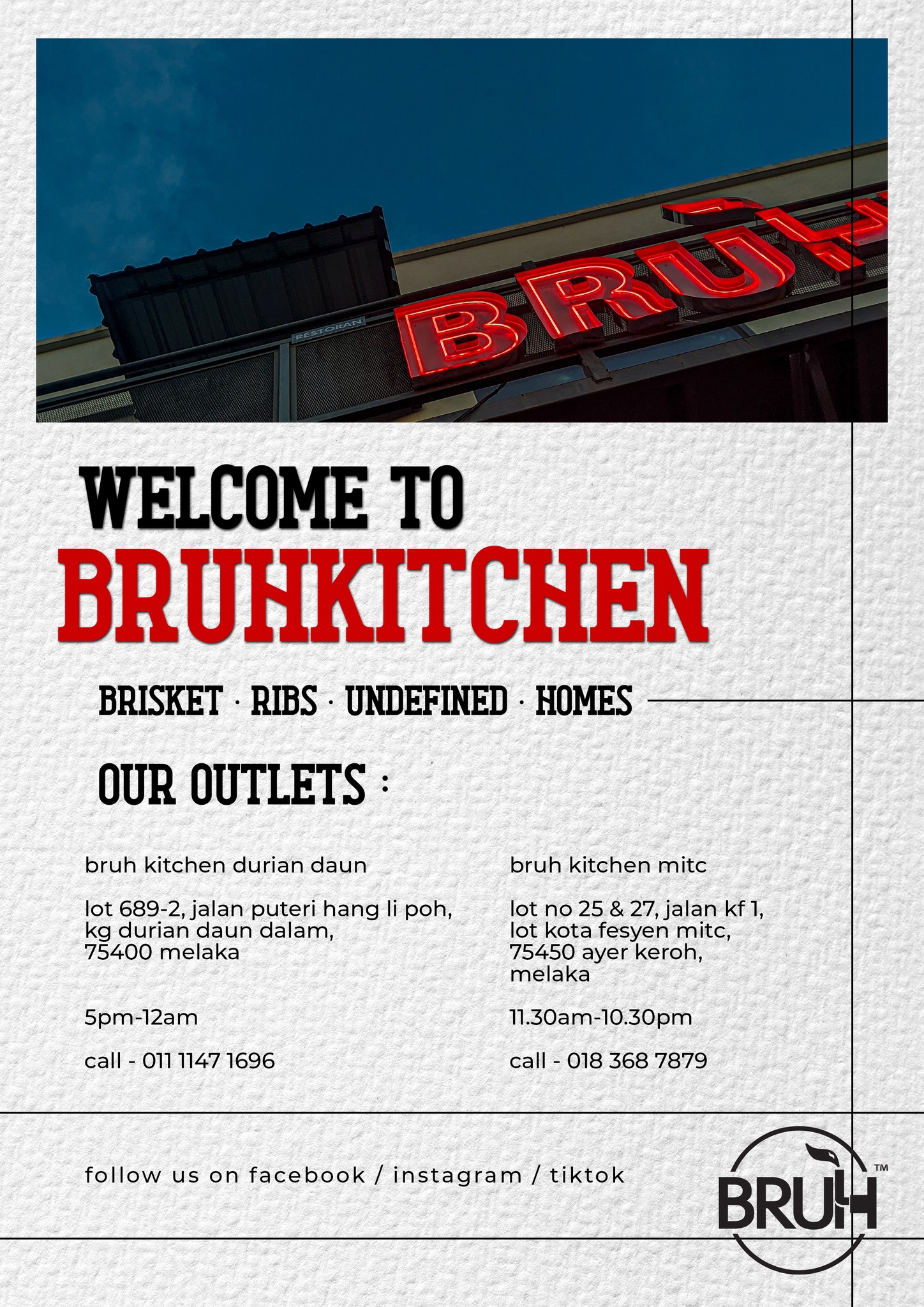 Bruh Kitchen Melaka | Anda Perlu Tahu! - Makan Lokal